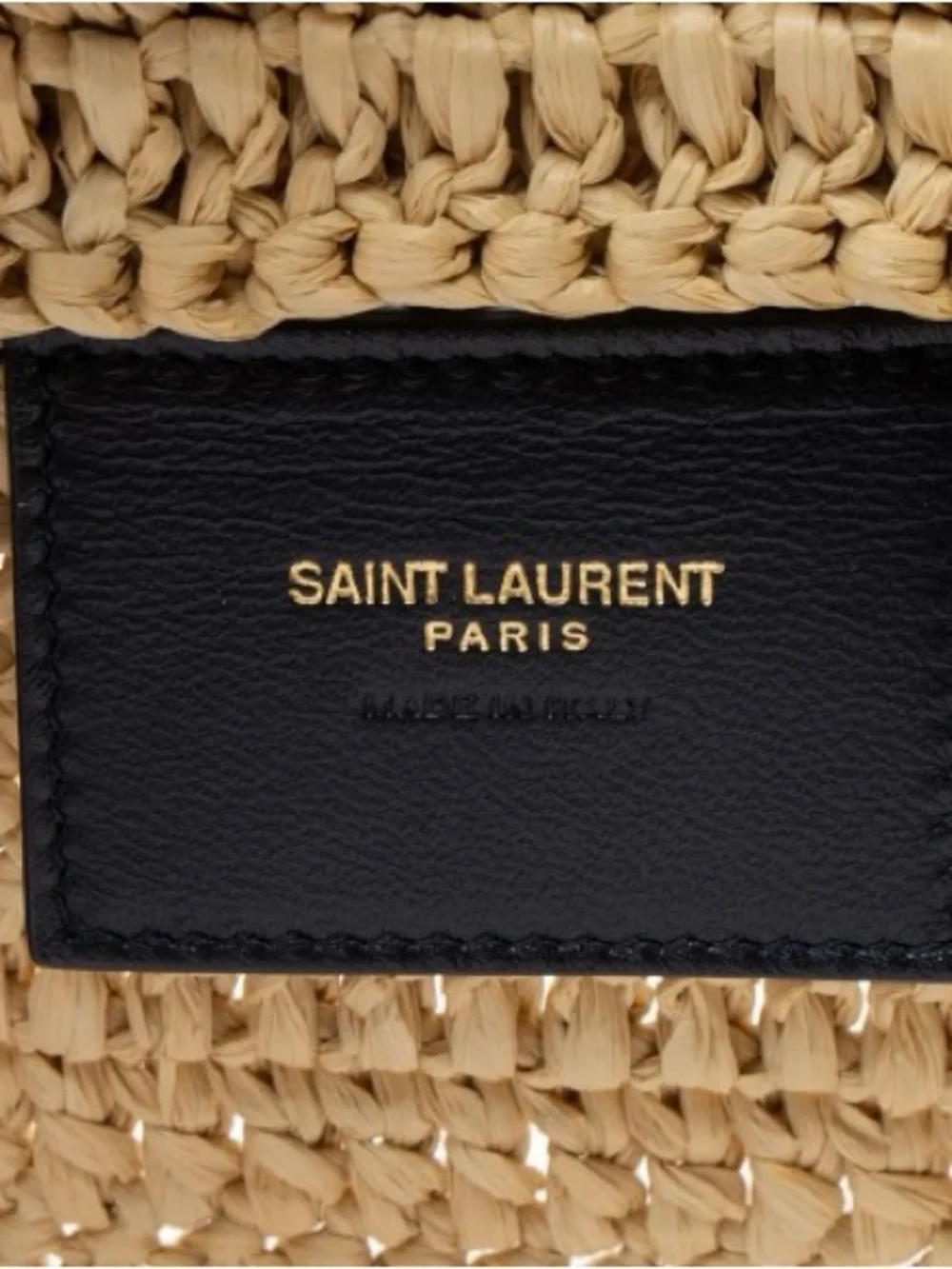 Saint Laurent | Bags | Saint Laurent Raffia Rive Gauche Tote In Natural ...